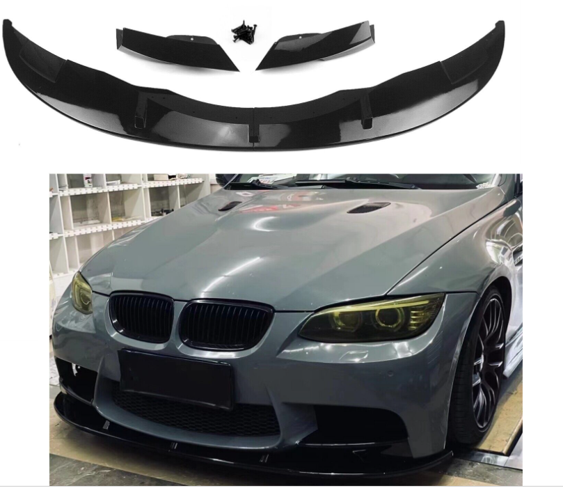 BMW 3 Series E92 E93 M-Performance Front Splitter 06-09 Pre LCI Gloss ...