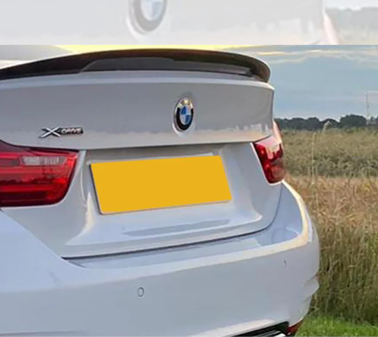 BMW 4 Series Rear Spoiler F32 F36 13-19 Gloss Black – 2xcite