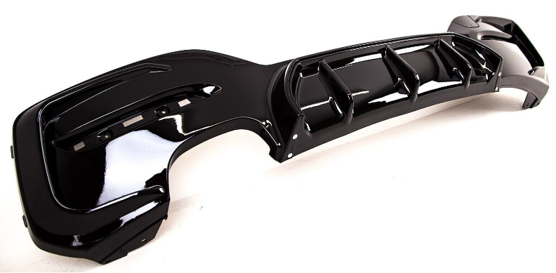 BMW 1 Series Rear Diffuser M-Performance 15-18 F20 F21 Gloss Black - S ...