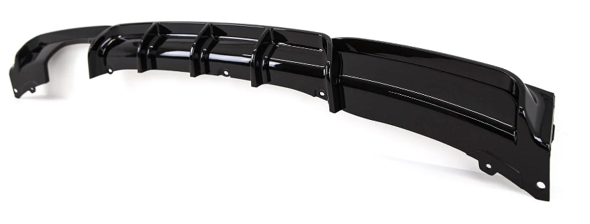 BMW 3 Series Rear Diffuser M-Performance F30 F31 Gloss Black - Single ...
