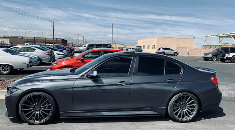 BMW 3 Series M-Performance Side Skirts F30 F31 11-19 Gloss Black – 2xcite