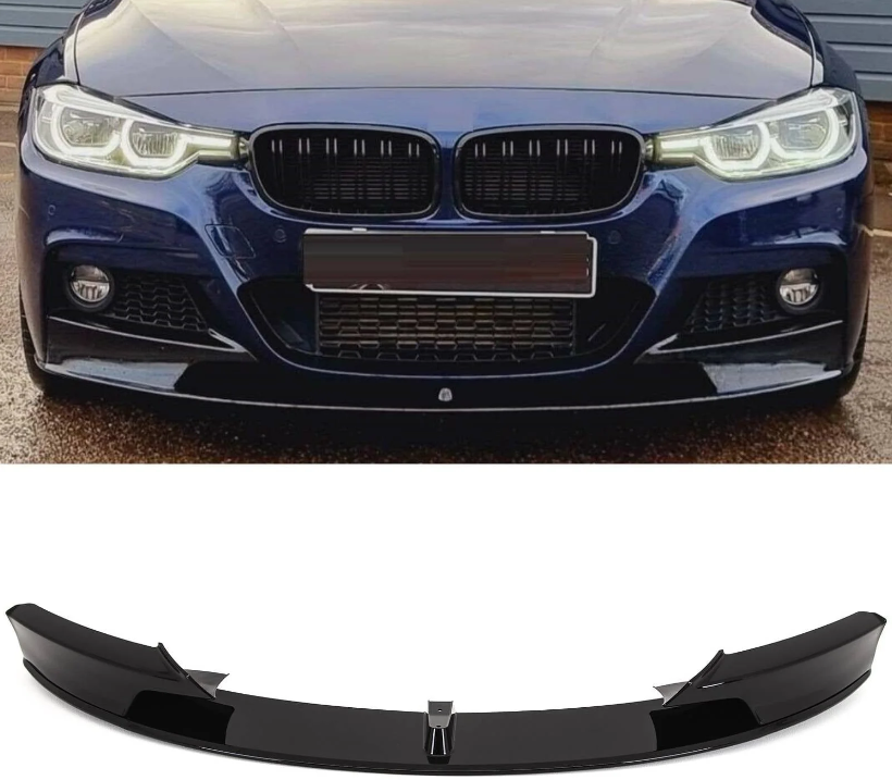 BMW 3 Series M-Performance Front Splitter 12-19 F30 F31 Gloss Black ...