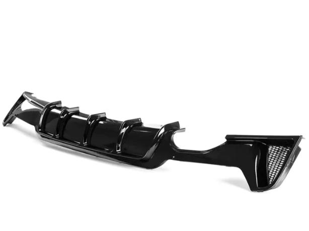 BMW 4 Series Rear Diffuser M-Performance F32 F36 13-20 Gloss Black - S ...