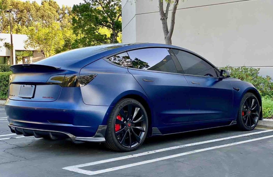 Tesla Model 3 Aero Kit 2017 On - Gloss Black – 2xcite