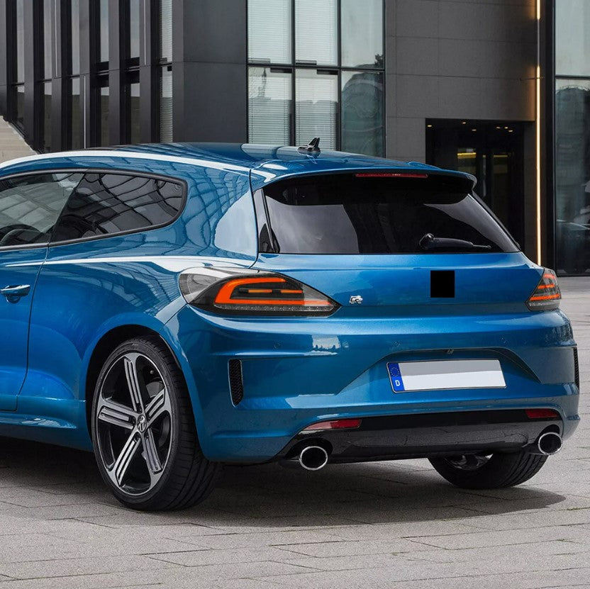 VW Scirocco 2008-2014 LED Smoked Rear Lights With Sequential Indicator ...