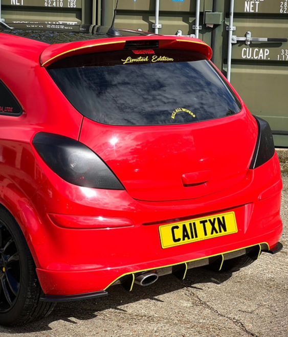 Vauxhall Corsa D Limited Edition - TRC Rear Spats – 2xcite